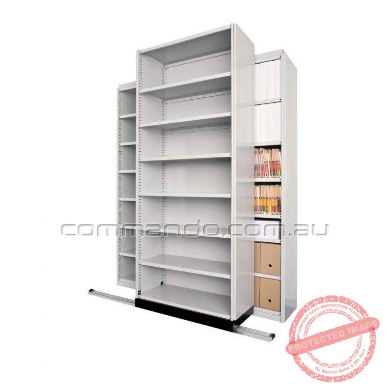 MOBILE SHELVING | Ezi-Glide® Extenda | Commando Storage Systems