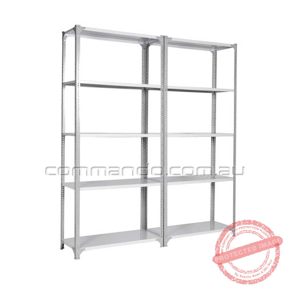 Slotted Angle Shelving - Shelving - Commando Storage Systems