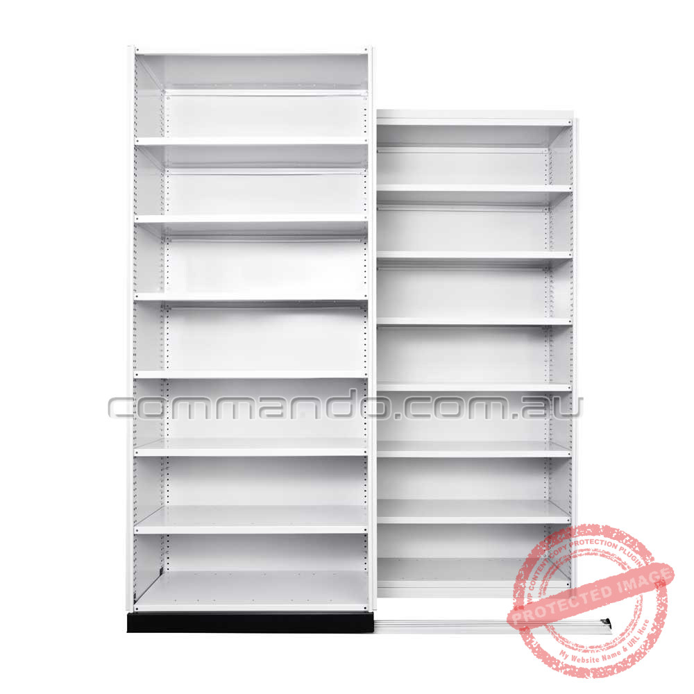 MOBILE SHELVING | Ezi-Glide® Extenda | Commando Storage Systems