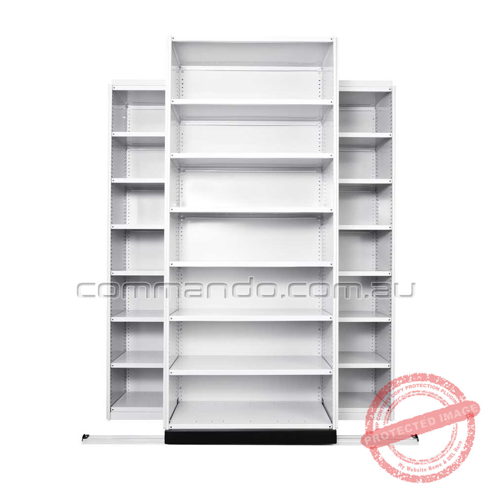 MOBILE SHELVING | Ezi-Glide® Extenda | Commando Storage Systems