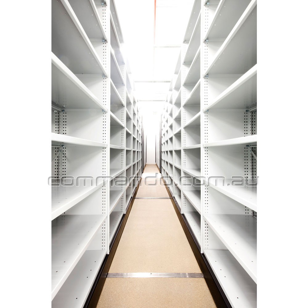 MOBILE SHELVING | Ezi-Glide® Maxx | Commando Storage Systems