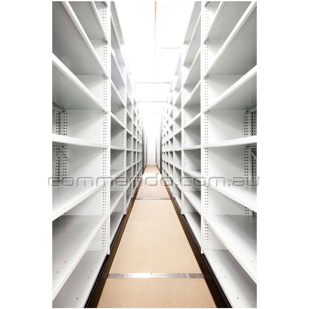 ELECTRIC MOBILE SHELVING | Commando Storage System