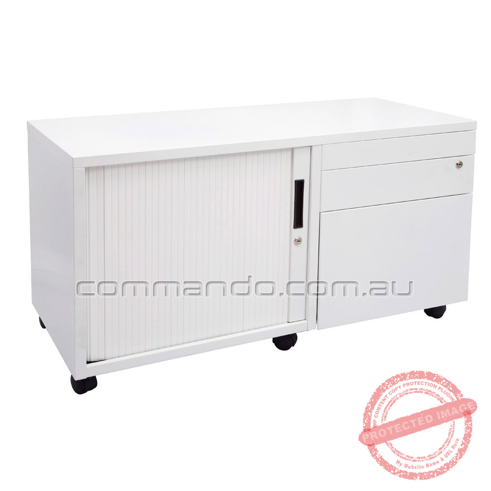 Mobile Caddy - Mobile Pedestals | Commando Storage Systems