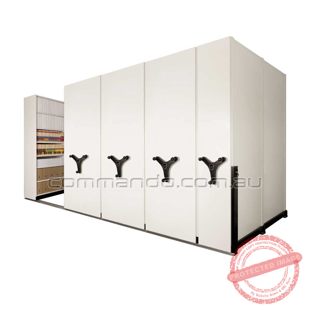 Office Mobile Shelving | Commando Storage Systems
